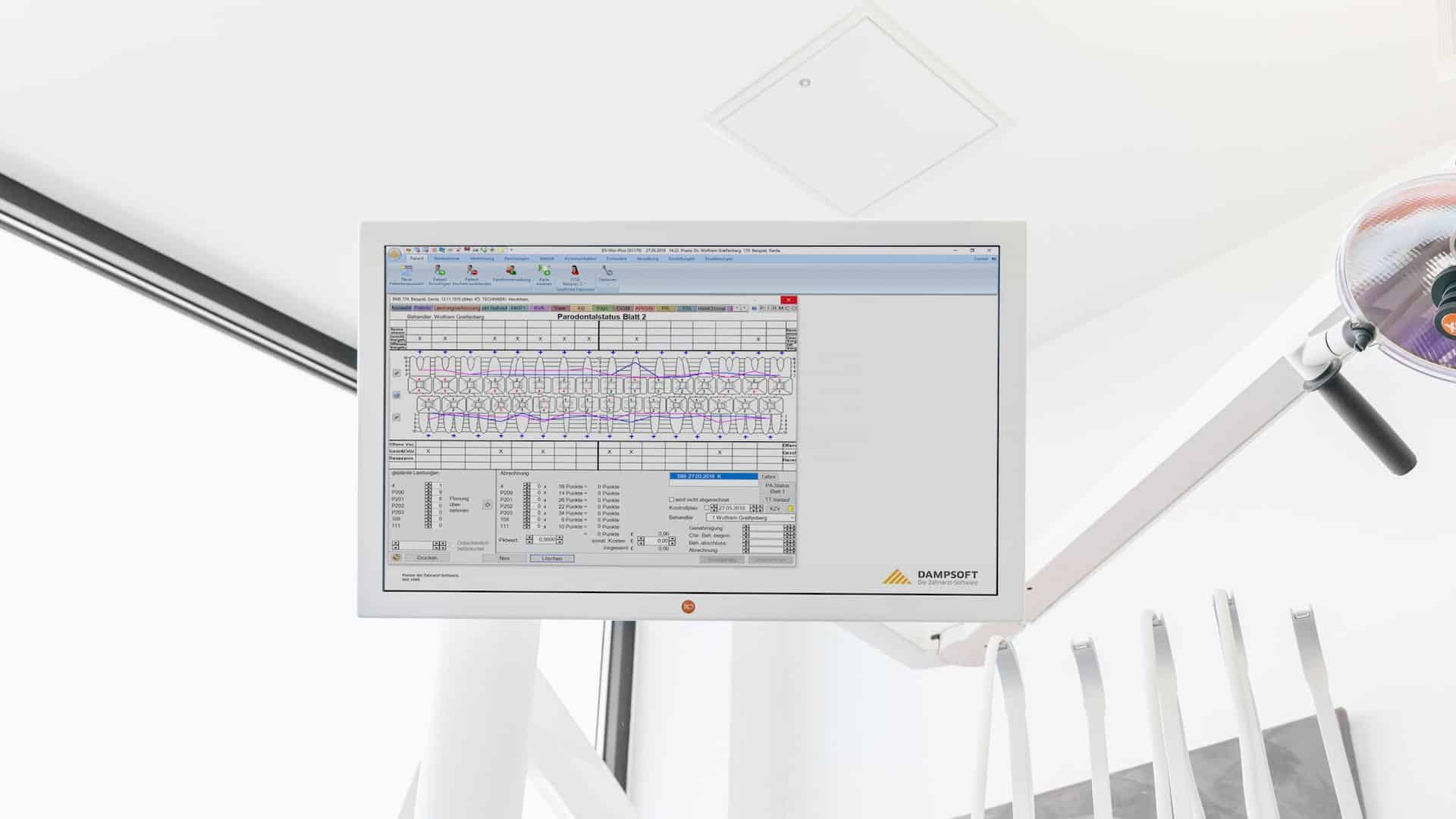 Zahnarzt-Software DS-Win-Plus – flexibel und zuverlässig | Dampsoft