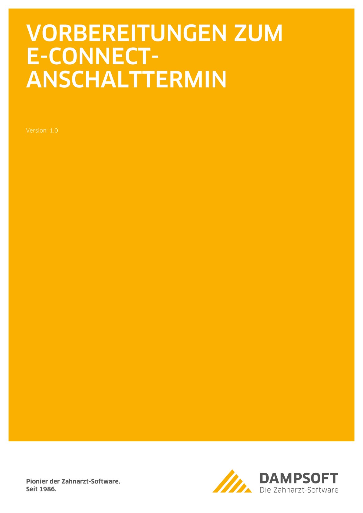 e-connect Support - Dampsoft – Die Zahnarzt-Software